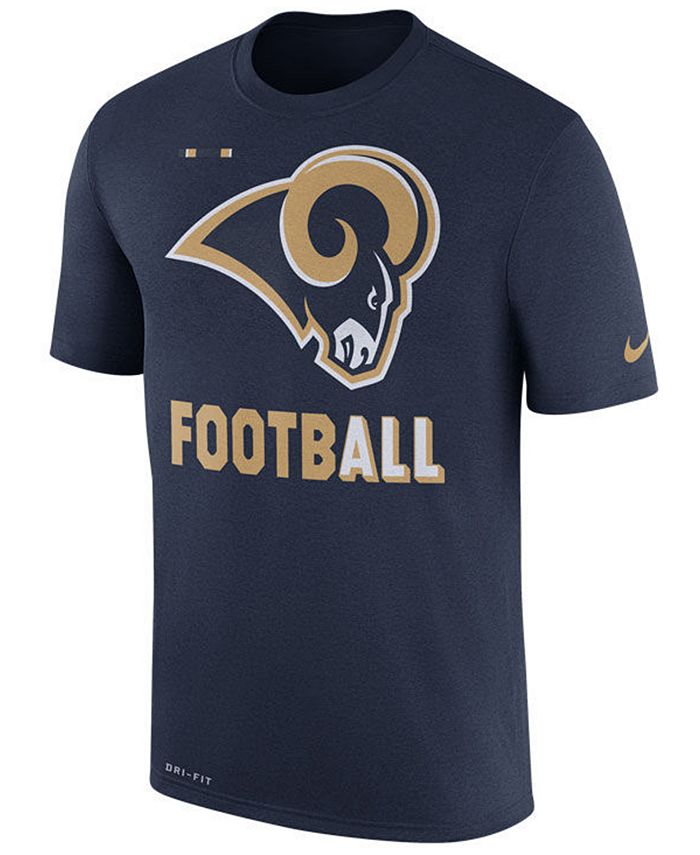 Nike Men's Los Angeles Rams Legend Football T-Shirt - Macy's