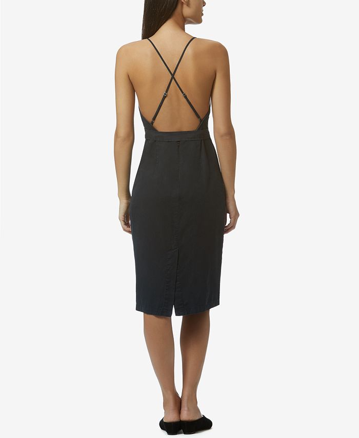 Avec Les Filles Open-Back Apron Dress - Macy's