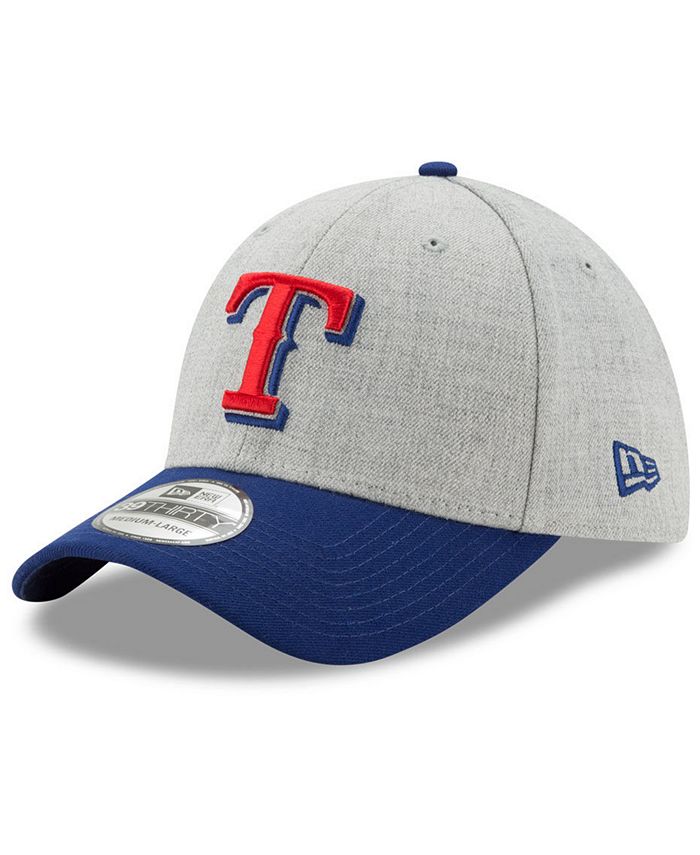 New Era Texas Rangers Heather Classic 39THIRTY Cap - Macy's