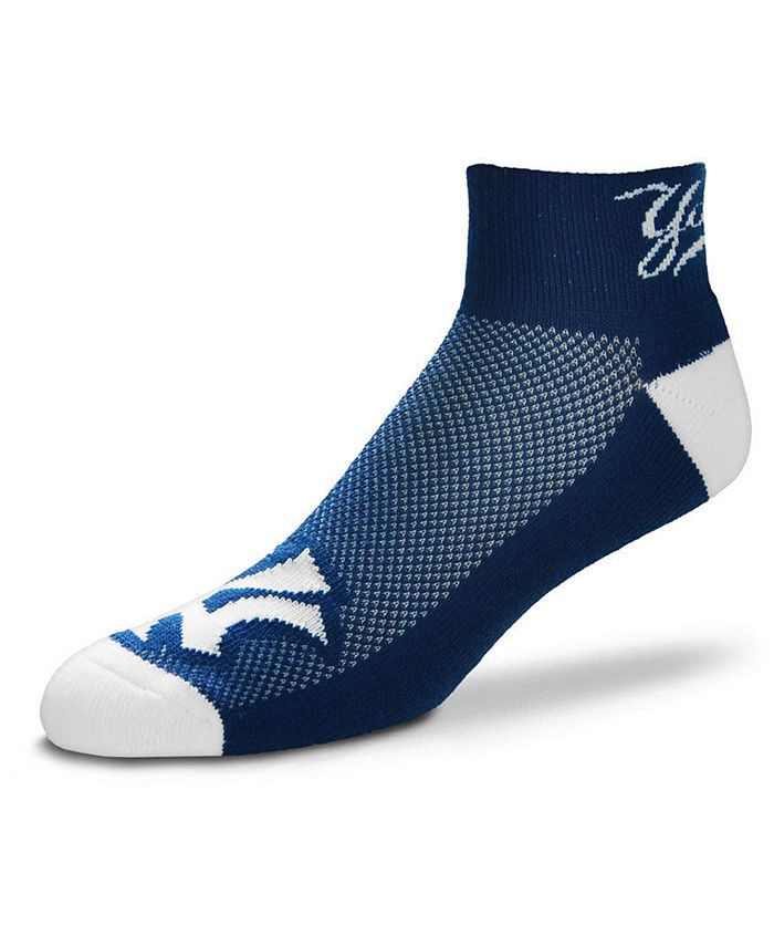 For Bare Feet New York Yankees The Cuff Ankle Socks - Macy's