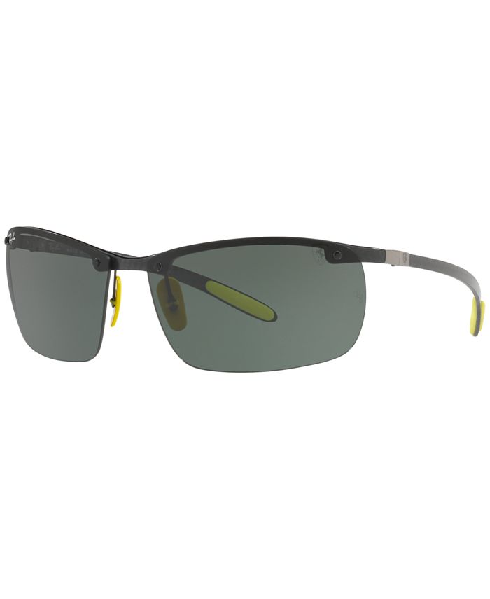 Ray-Ban Men's Sunglasses, RB8305M Scuderia Ferrari Collection 65 - Macy's