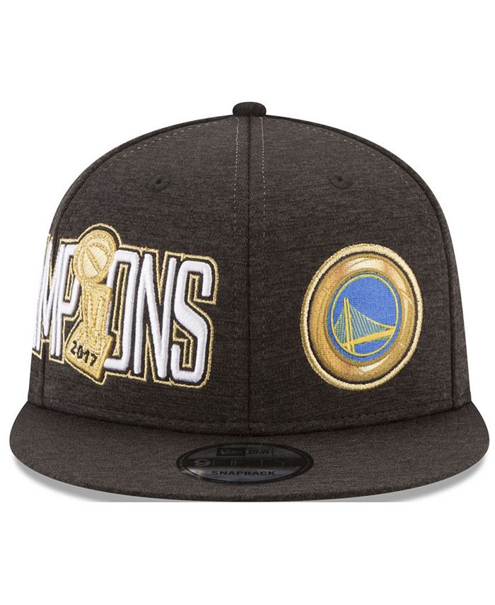 New Era Golden State Warriors 2017 Champs 9FIFTY Snapback Cap - Macy's