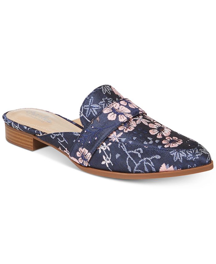 CHARLES by Charles David Emma Tailored Mules - Macy's