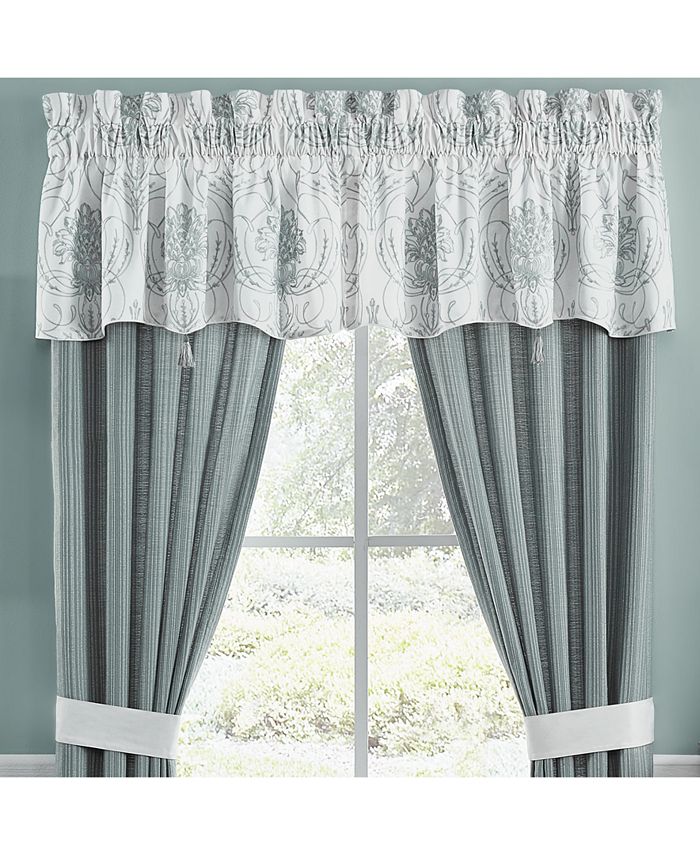 Croscill Eleyana Cotton 41" x 84" Pole Top Window Panel - Macy's