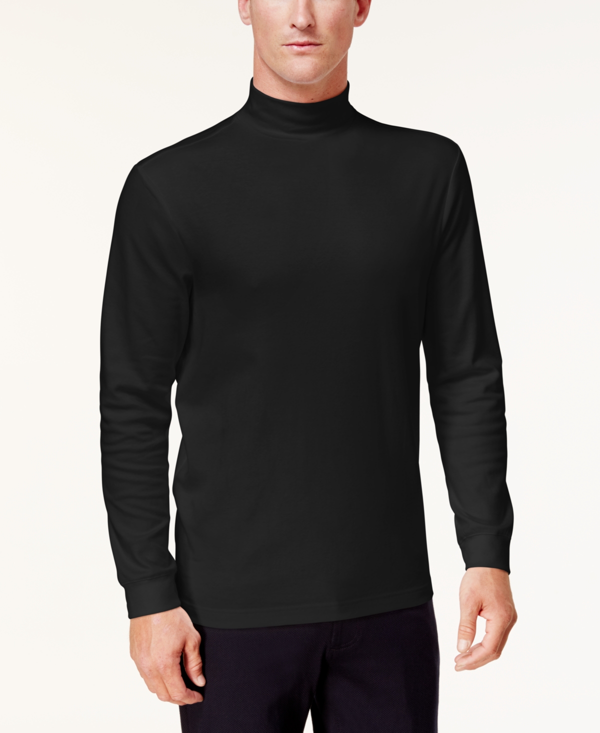 Click here for Club Room Mens Solid Mock Neck Shirt  Created for... prices