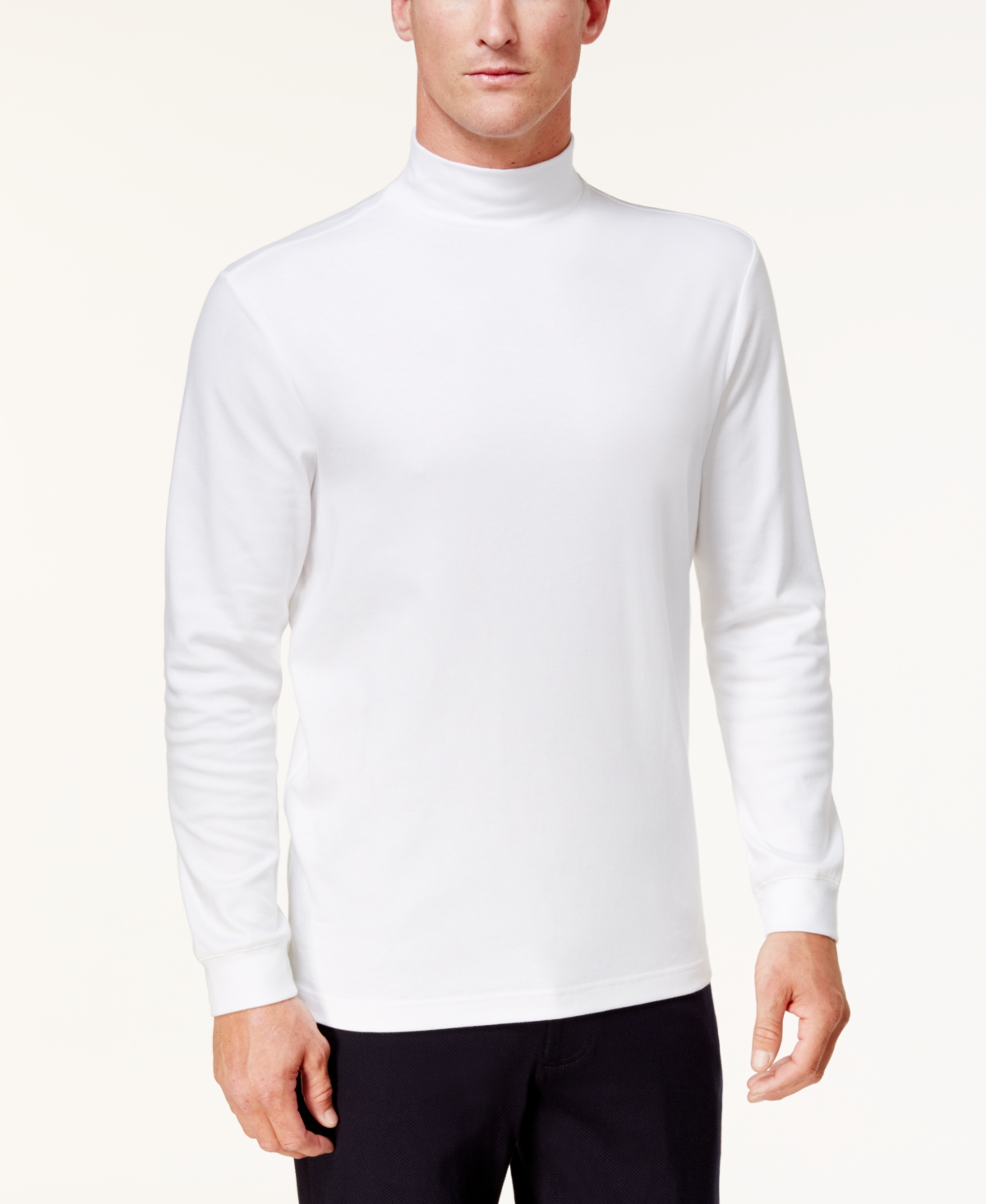 Click here for Club Room Mens Solid Mock Neck Shirt  Created for... prices