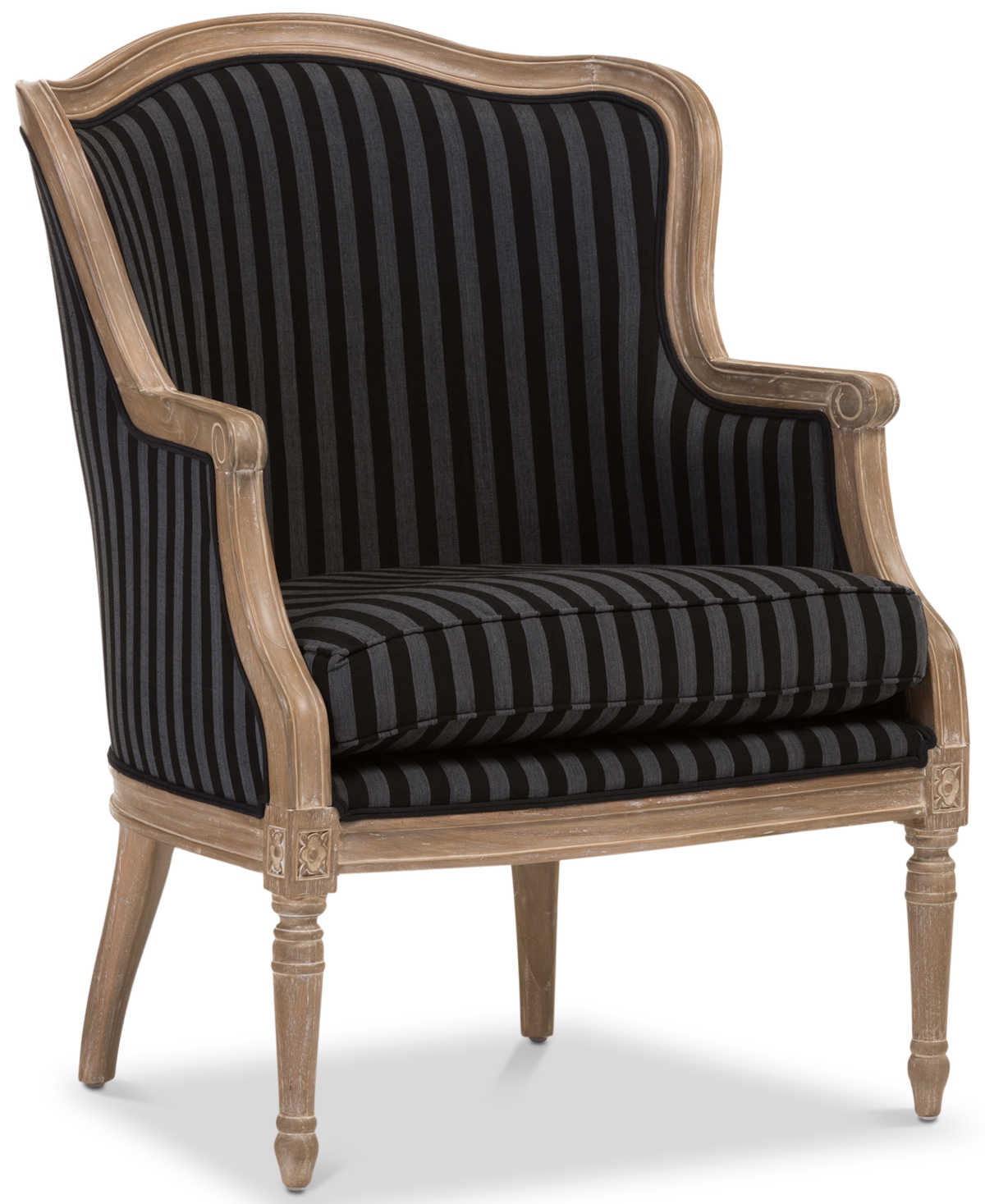 Click here for Karine French Accent Chair - Gray prices