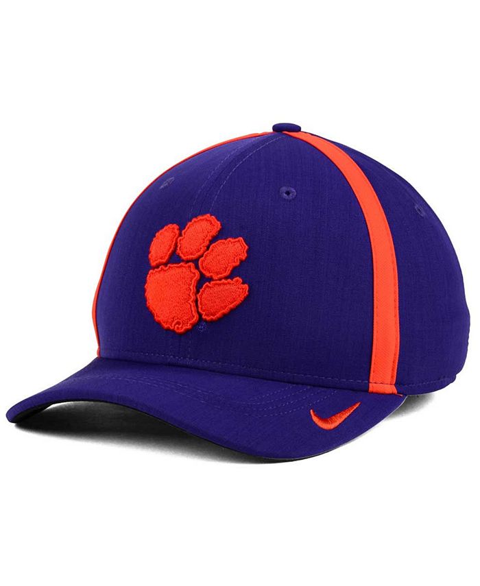 Nike Clemson Tigers Aerobill Classic Sideline Swoosh Flex Cap - Macy's