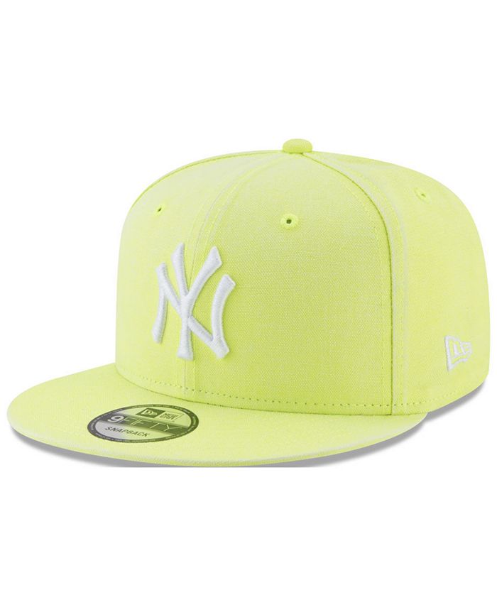 New Era New York Yankees Neon Time 9FIFTY Snapback Cap - Macy's