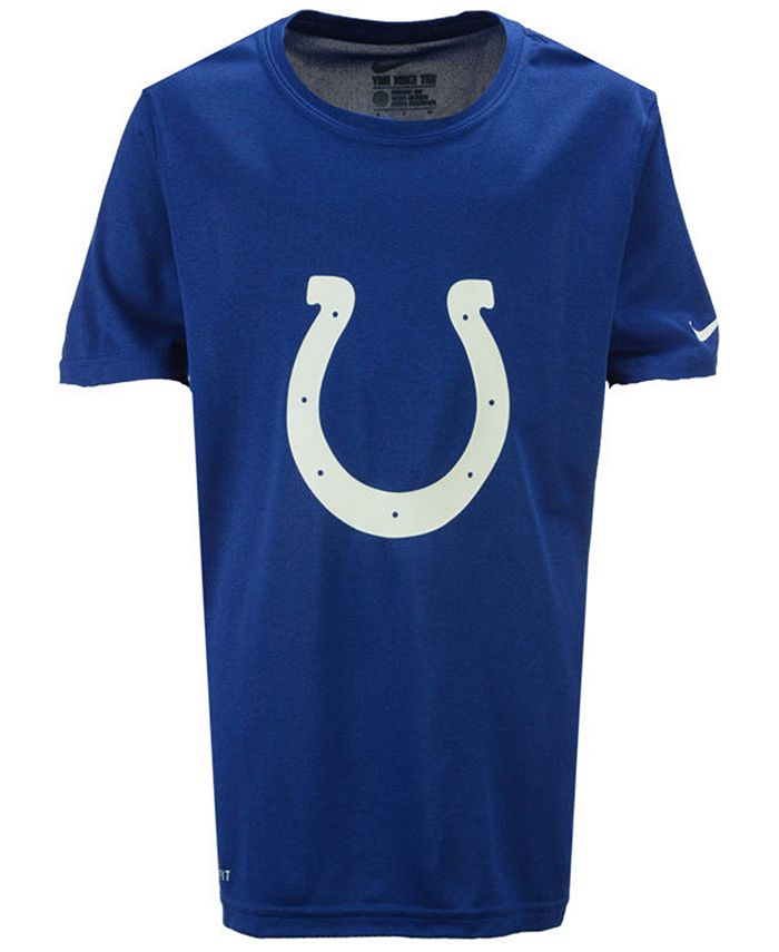 Nike Indianapolis Colts Legend Logo T-Shirt, Big Boys (8-20) - Macy's