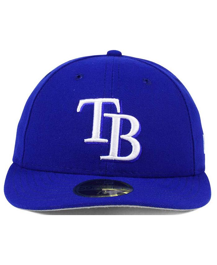 New Era Tampa Bay Rays Low Profile C-DUB 59FIFTY Fitted Cap - Macy's