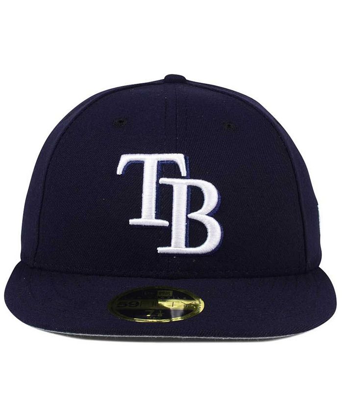 New Era Tampa Bay Rays Low Profile C-DUB 59FIFTY Fitted Cap - Macy's