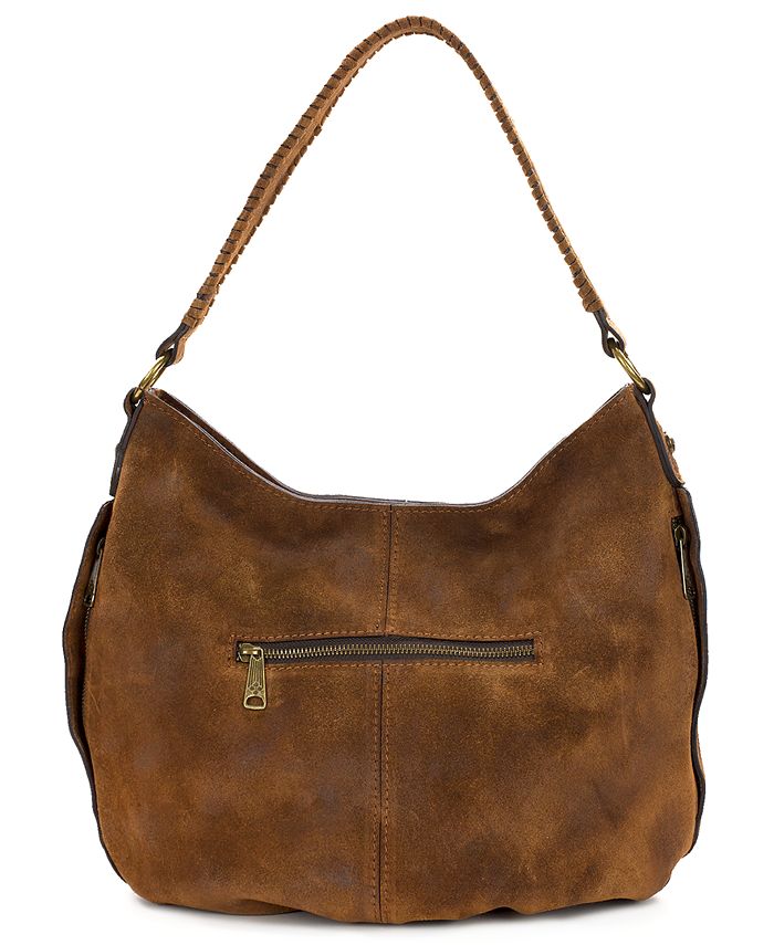 Patricia Nash Bello Burnished Leather Hobo - Macy's