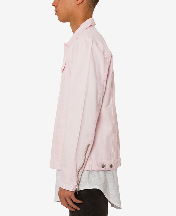 Jaywalker Men's Pink Trucker Jacket, Created for Macy's - Macy's