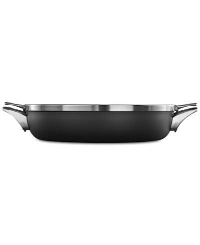 Calphalon Premier Space-Saving Hard-Anodized Non-Stick 12" Everyday Pan ...