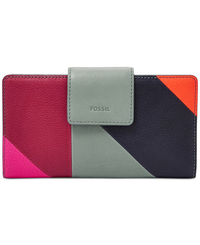Fossil Emma RFID Tab Wallet - Macy's