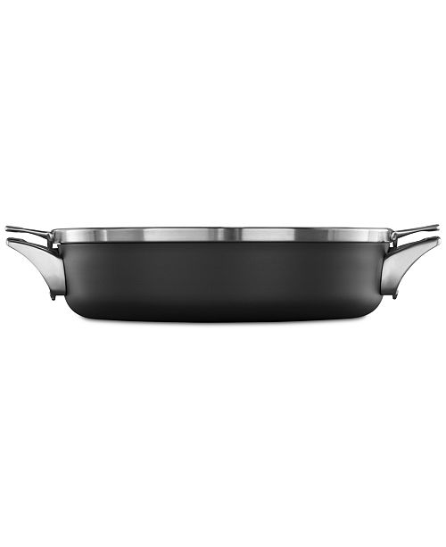 Calphalon Premier Space Saving Hard Anodized Non Stick 5 Qt Sauteuse