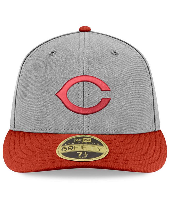 New Era Cincinnati Reds Cooperstown Low Profile 59FIFTY Fitted Cap - Macy's