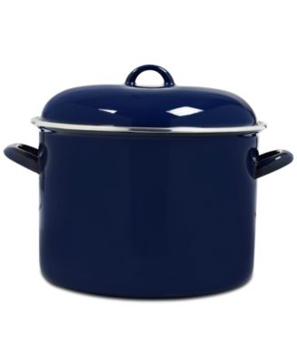 Victoria 10-Qt. Enamel-Coated Stockpot - Macy's