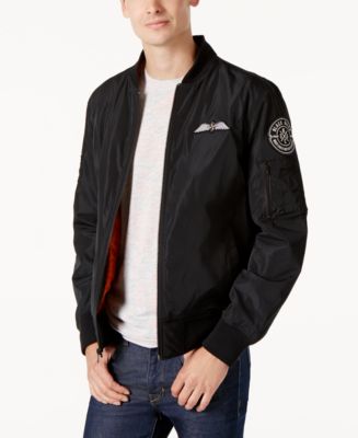 American Rag Men's Hooded Bomber Jacket, Created for Macy's - Macy's