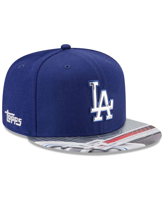 New Era Los Angeles Dodgers X Topps Chrome 9FIFTY Snapback Cap - Macy's