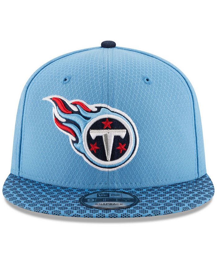 New Era Boys' Tennessee Titans 2017 Official Sideline 9FIFTY Snapback ...