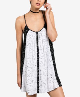 Volcom Juniors' Button-Front Shift Dress - Macy's