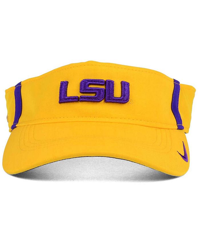 Nike LSU Tigers Sideline Aero Visor - Macy's