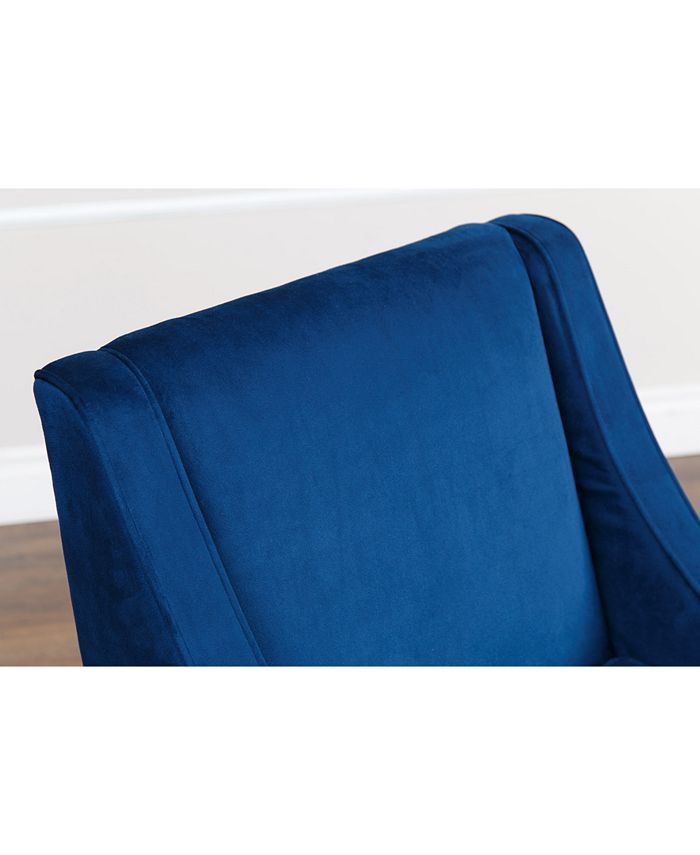 SUNDAY THEORY Boyce Swoop Club Chair, Quick Ship - Macy's