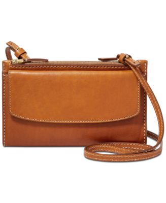 Fossil Sage Mini Leather Bag - Macy's
