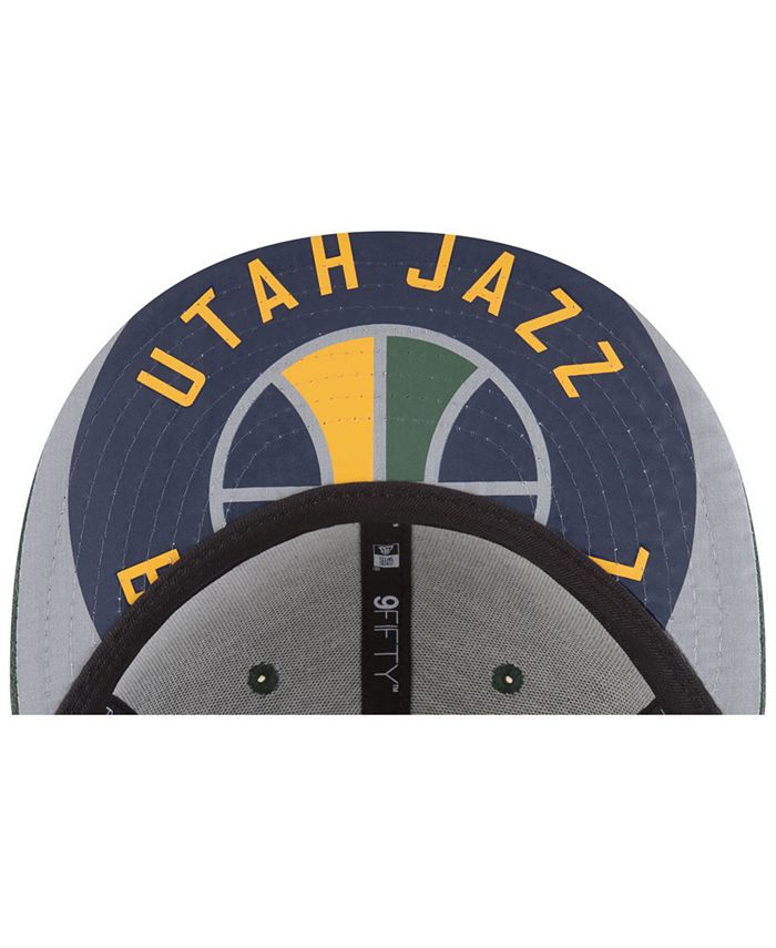 New Era Utah Jazz On Court Reverse 9FIFTY Snapback Cap - Macy's