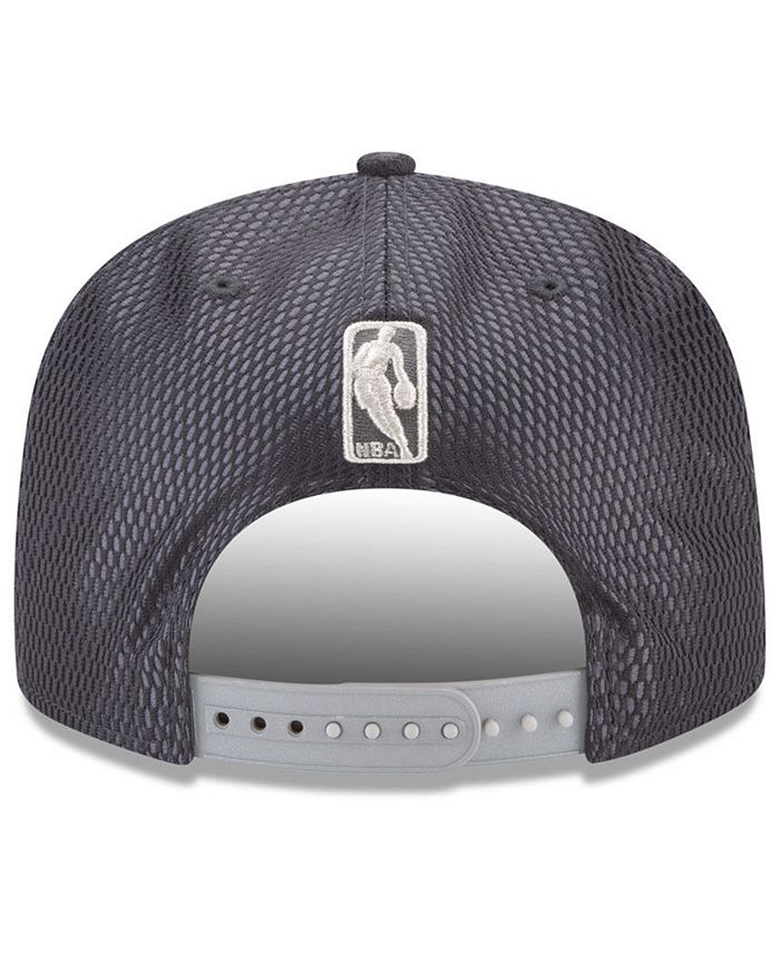 New Era Milwaukee Bucks On-Court Graphite Collection 9FIFTY Snapback ...