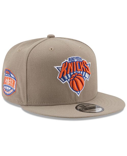 New Era New York Knicks Tan Top 9FIFTY Snapback Cap & Reviews - Sports ...