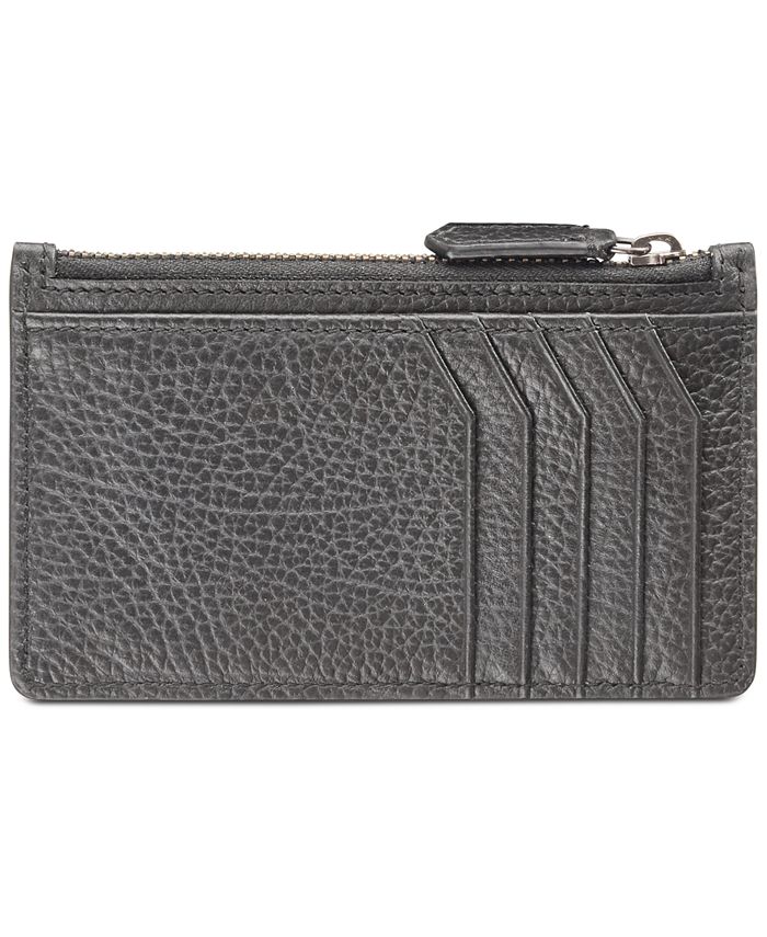 Hugo Boss Men's Twin Leather Zip Wallet - Macy's