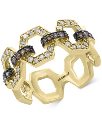 EFFY® Diamond Link Statement Ring (1/2 ct. t.w.) in 14k Gold - Macy's