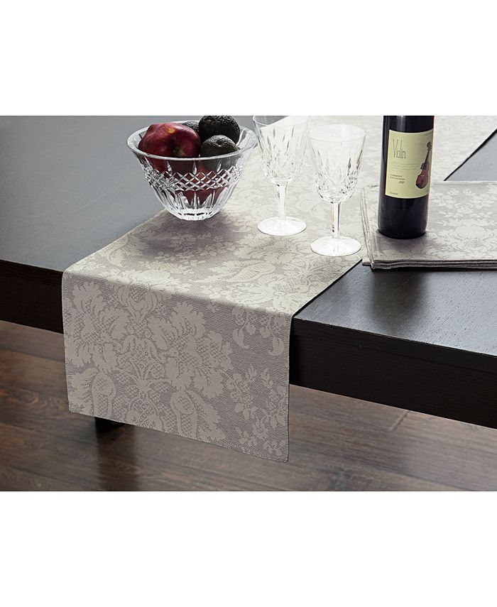 Waterford Berrigan Silver 14" x 72" Runner - Macy's