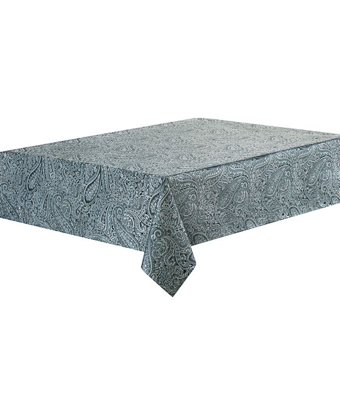 Waterford Esmerelda Indigo 70" x 144" Tablecloth - Macy's