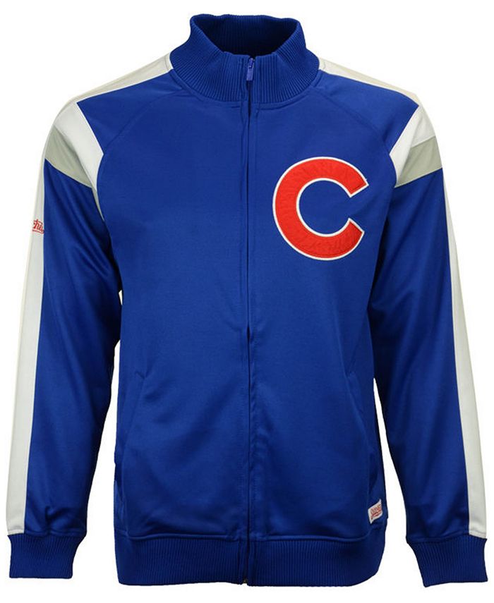 Dynasty Men's Chicago Cubs Poly Ponte Track Jacket - Macy's