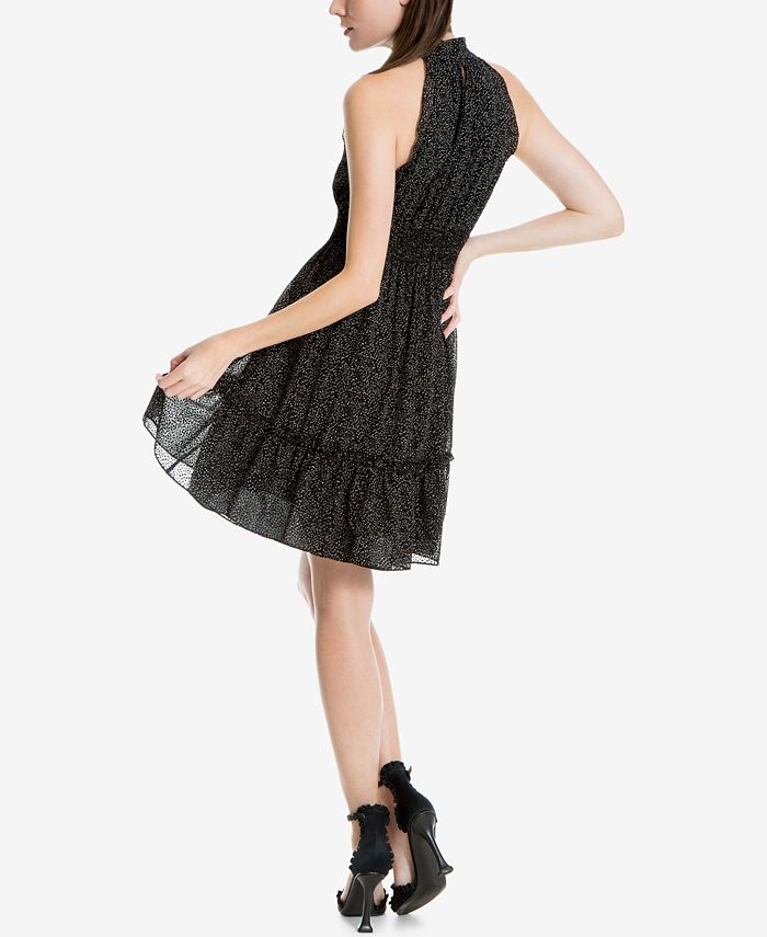 Max Studio London Printed Choker Dress, Created for Macy's - Macy's