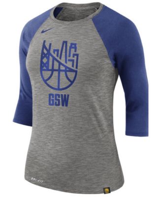 Nike Women's Golden State Warriors Cityscape Raglan T-Shirt - Macy's
