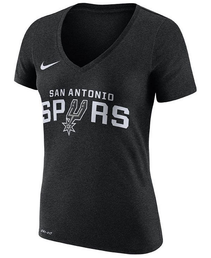 Nike Women's San Antonio Spurs Wordmark T-Shirt - Macy's