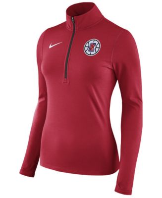 Nike Women's Los Angeles Clippers Element Pullover - Macy's