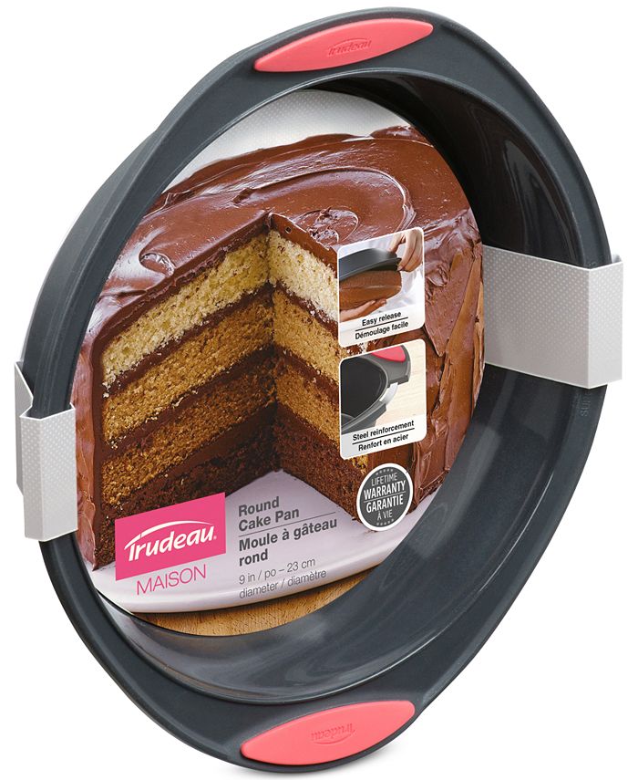 Trudeau Round Cake Pan Coral 9" & Reviews - Bakeware - Kitchen - Macy's
