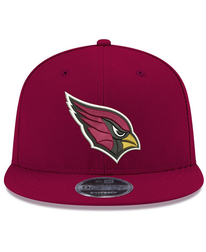 New Era Arizona Cardinals Team Color Basic 9FIFTY Snapback Cap - Macy's