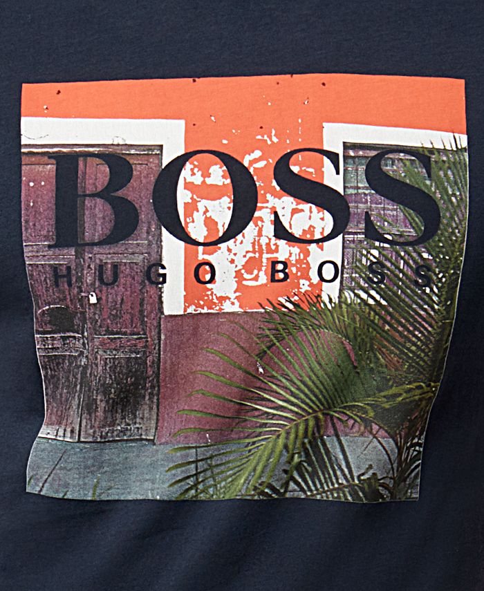 Hugo Boss Men's Graphic-Print T-Shirt - Macy's