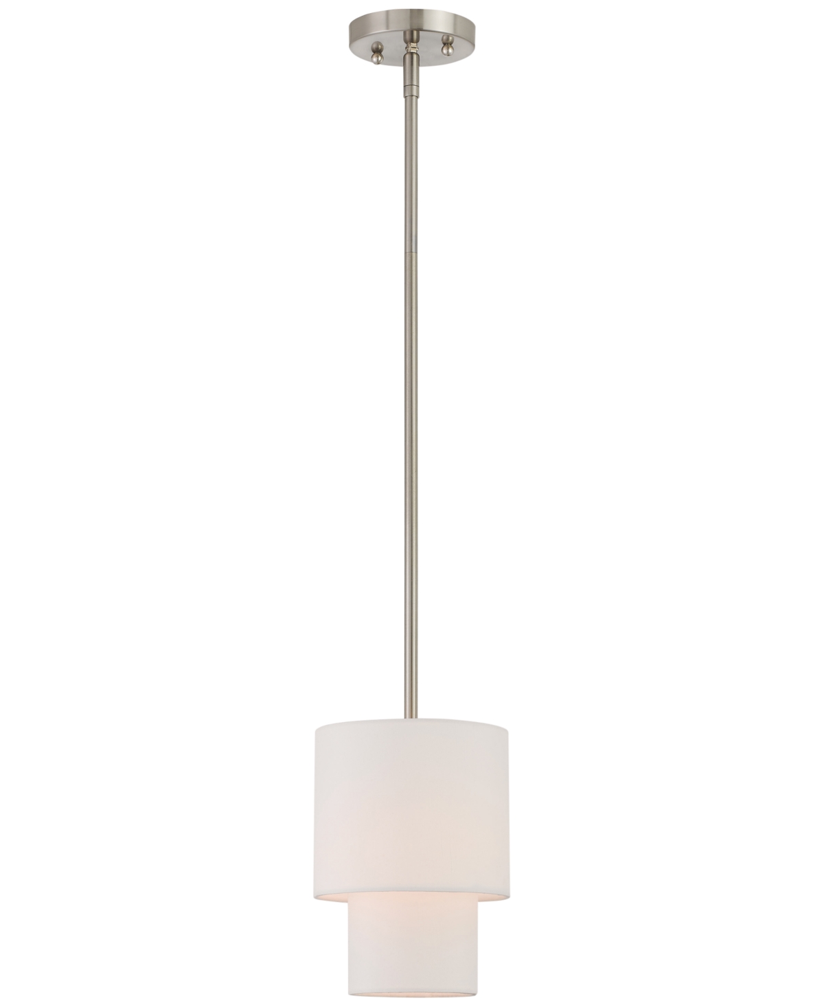 Click here for Livex Claremont Mini Pendant - Brushed Nickel prices