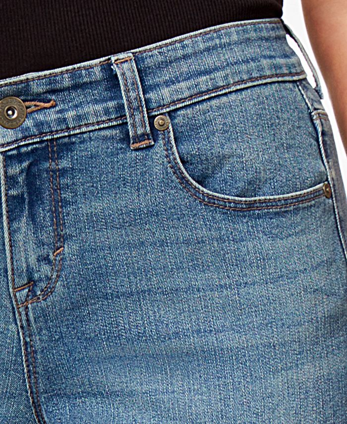 Style & Co Petite Curvy-Fit Boyfriend Capri Jeans, Created for Macy's ...