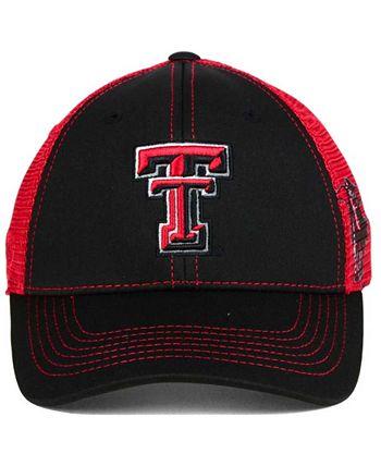Top of the World Texas Tech Red Raiders Peakout Stretch Cap - Macy's