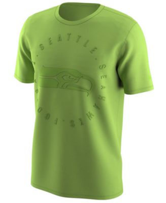 Nike Men's Seattle Seahawks Color Rush Logo T-Shirt - Macy's