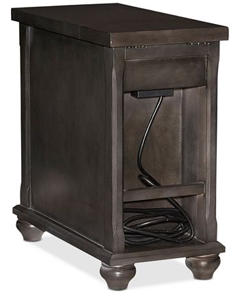 Furniture Hudson End Table, Quick Ship - Macy's